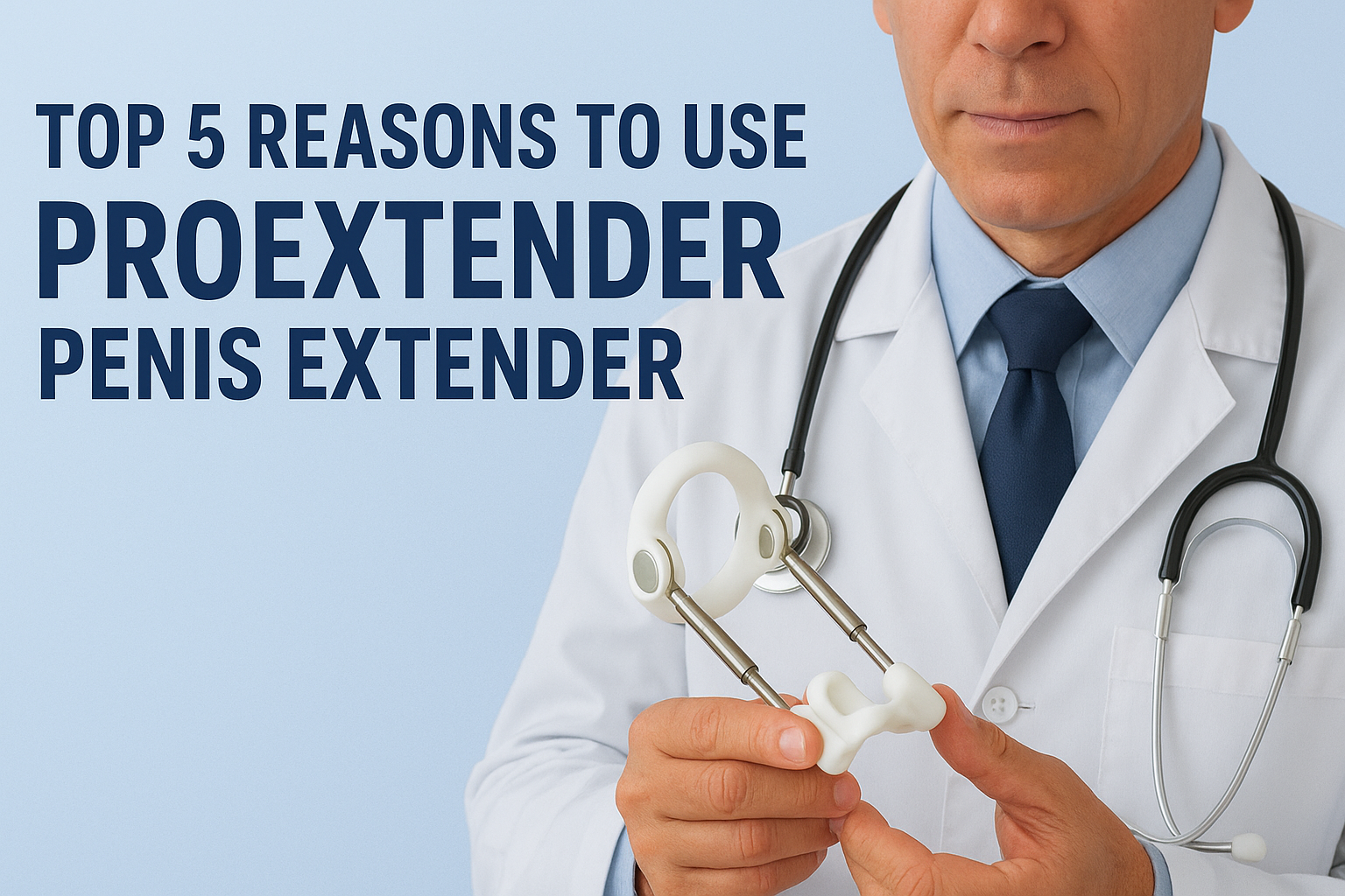 Top 5 Reasons to Use the ProExtender Penis Extender
